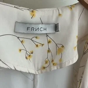 FRNCH | Dresses | Frnch Floral Print Wrap Dress | Poshmark